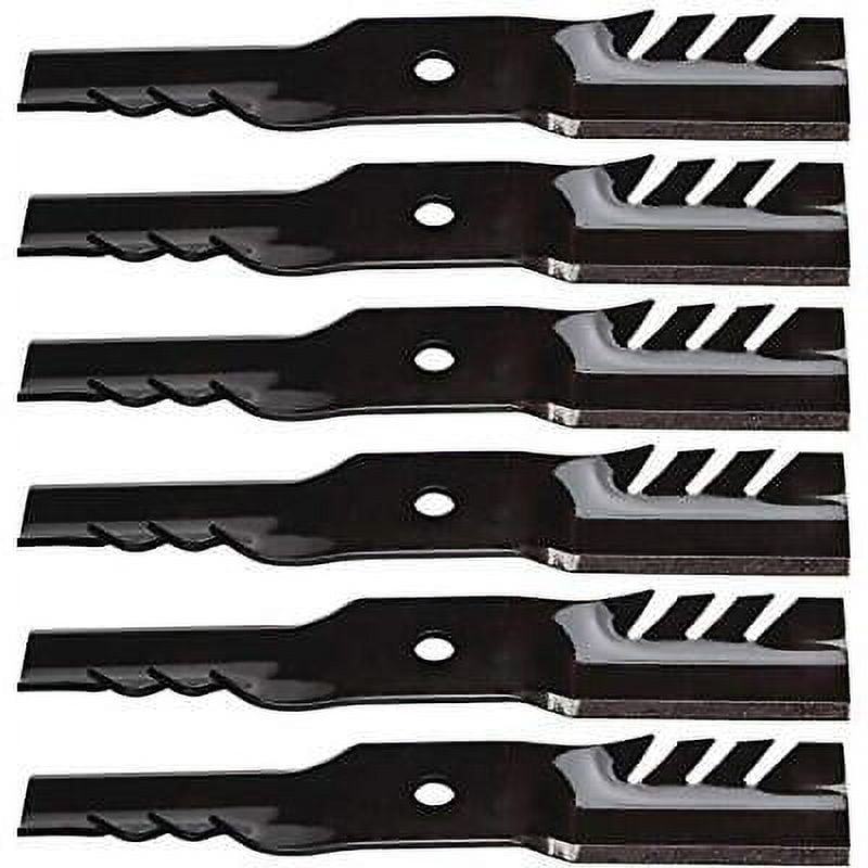 6PK Oregon 594-078 Gator Blades for Exmark 50" Quest S-Series ...