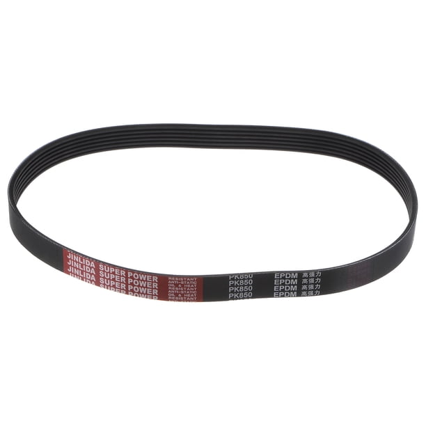 6PK850 V-Ribbed Belt 6 Ribs 850mm Length x 21mm Width x 5mm Height ...