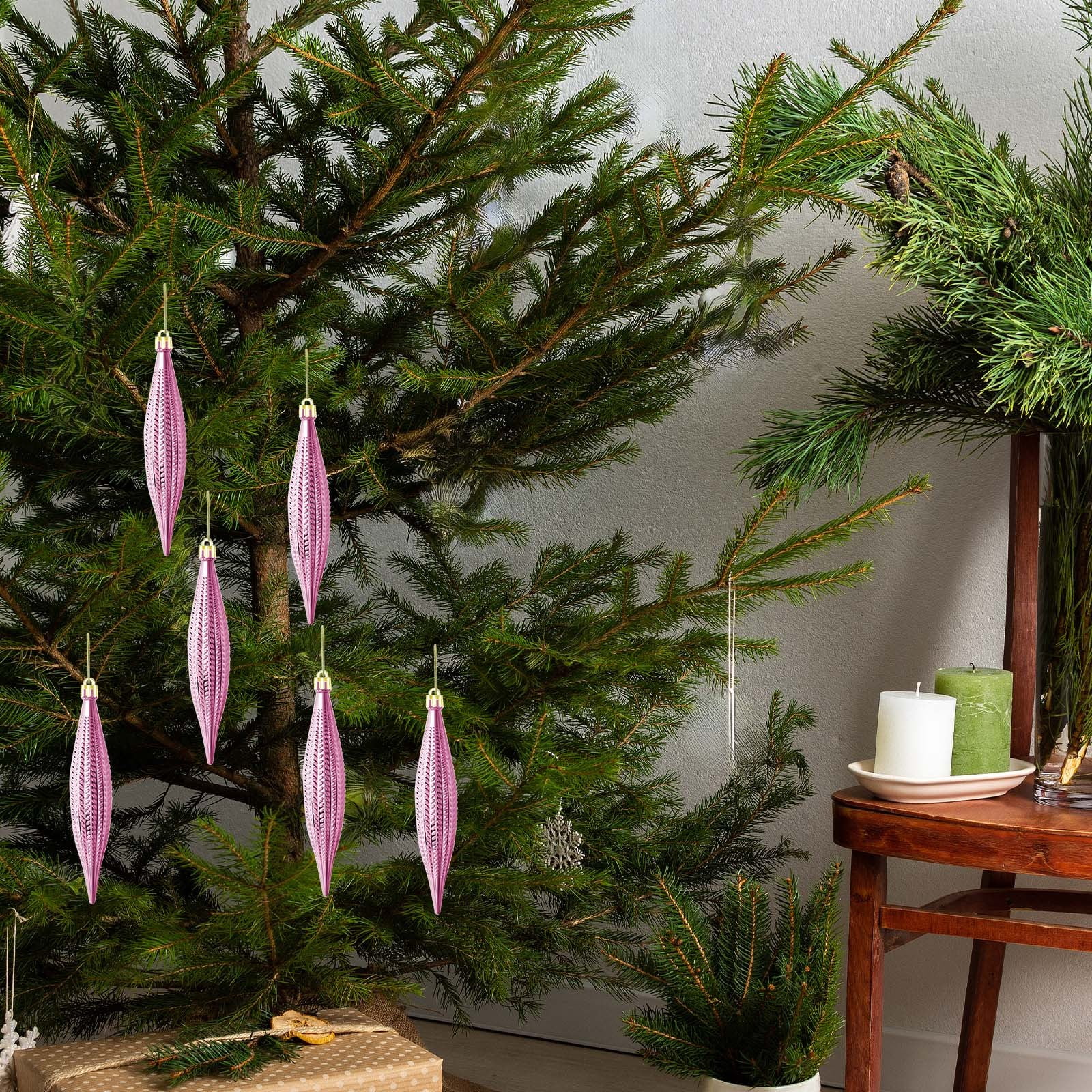 6PS Christmas Fantasy Alien Ornaments - Cute & Creative Design, 16cm ...