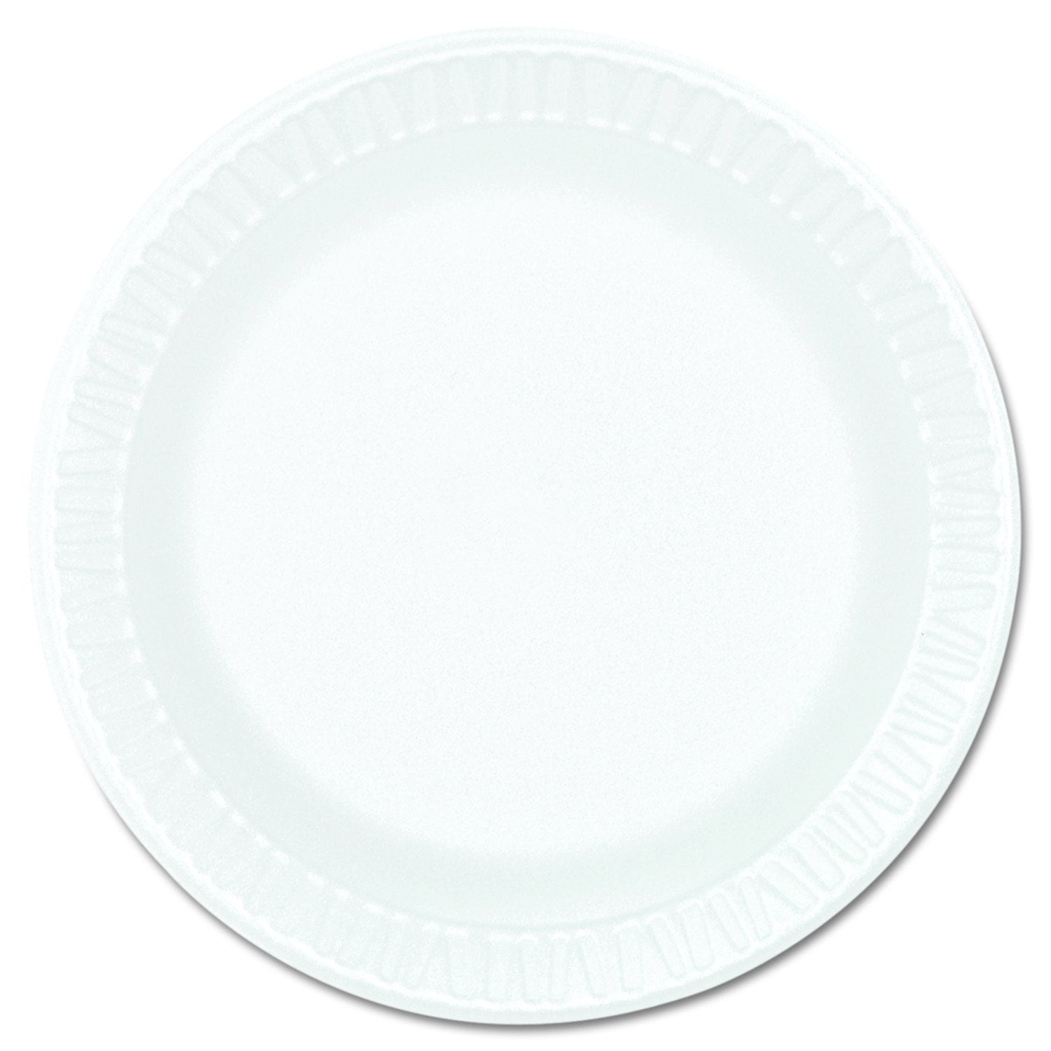 6PWCR Concorde Foam Plate, 6" dia, White (Case of 1000) - Walmart.com