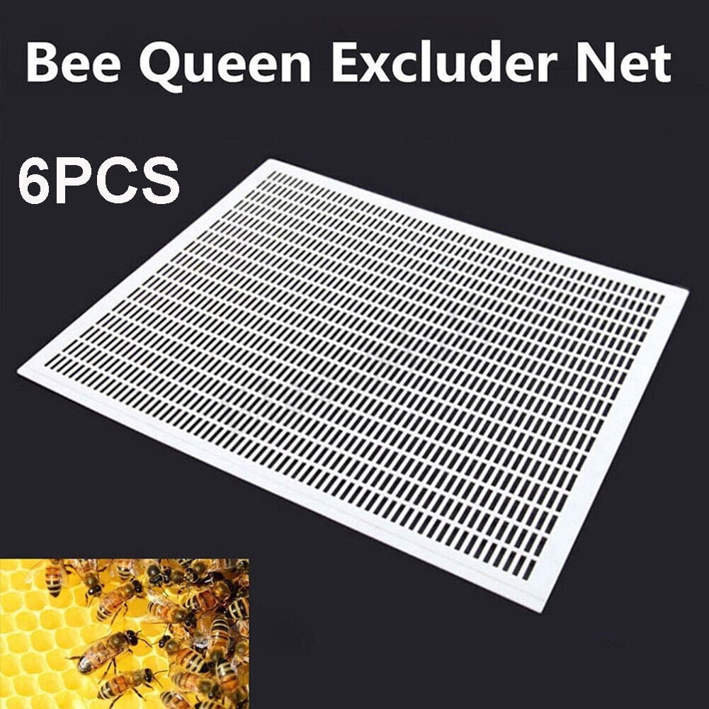 6Pack 10 Frame Plastic Queen Bee Excluder,Trapping Net Grid Beekeeping ...