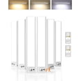 6Pack 12inch Under Cabinet Lighting, Motion Sensor Light Indoor ...