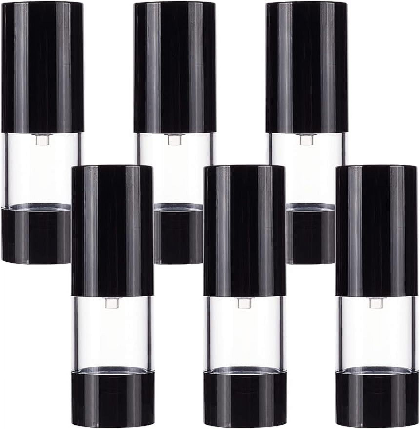 6Pack 15ml Airless Pump Bottles Vacuum Cosmetic Travel Container ...
