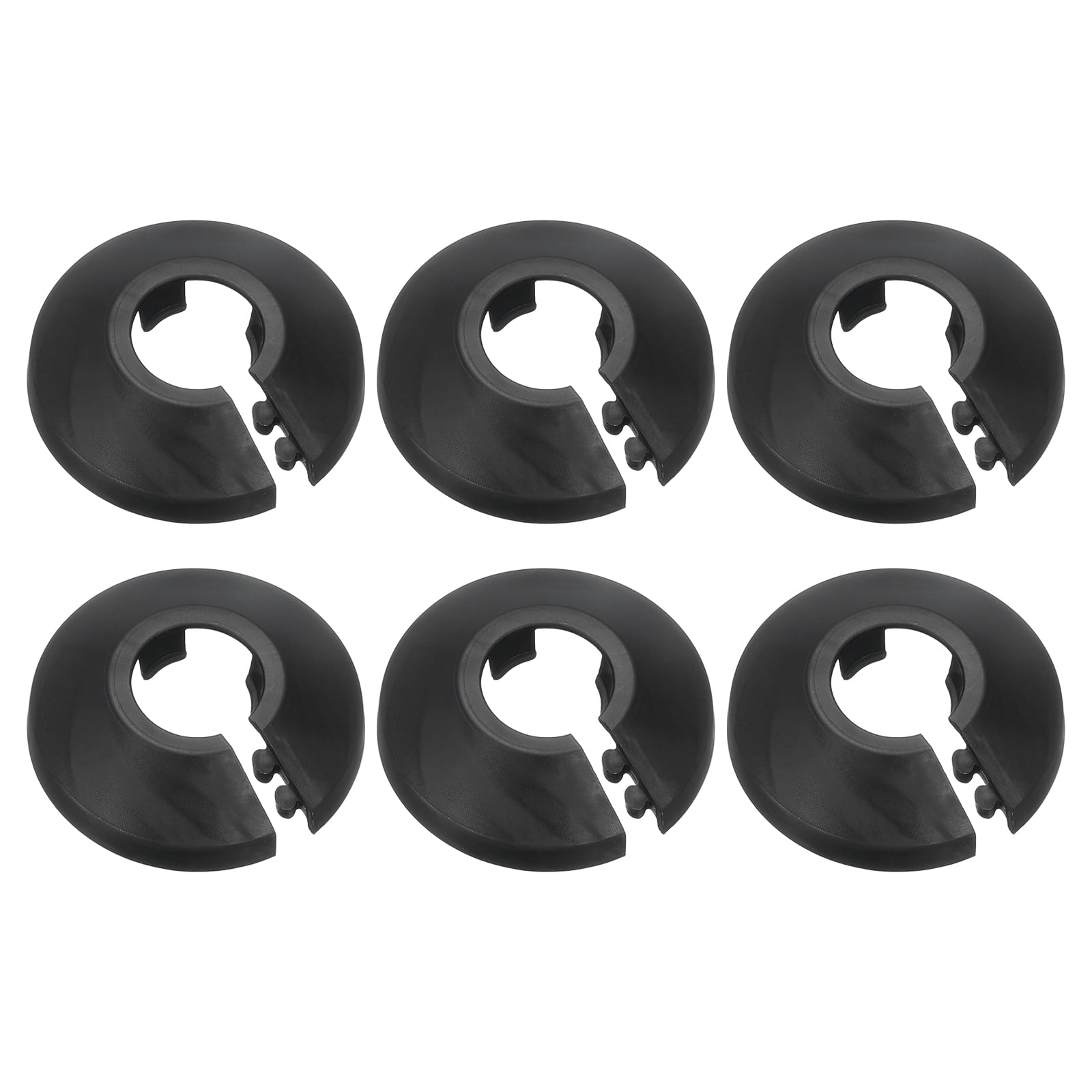6Pack 16mm Flange Pipe Cover Decoration, PP Plastic Radiator Escutcheon ...