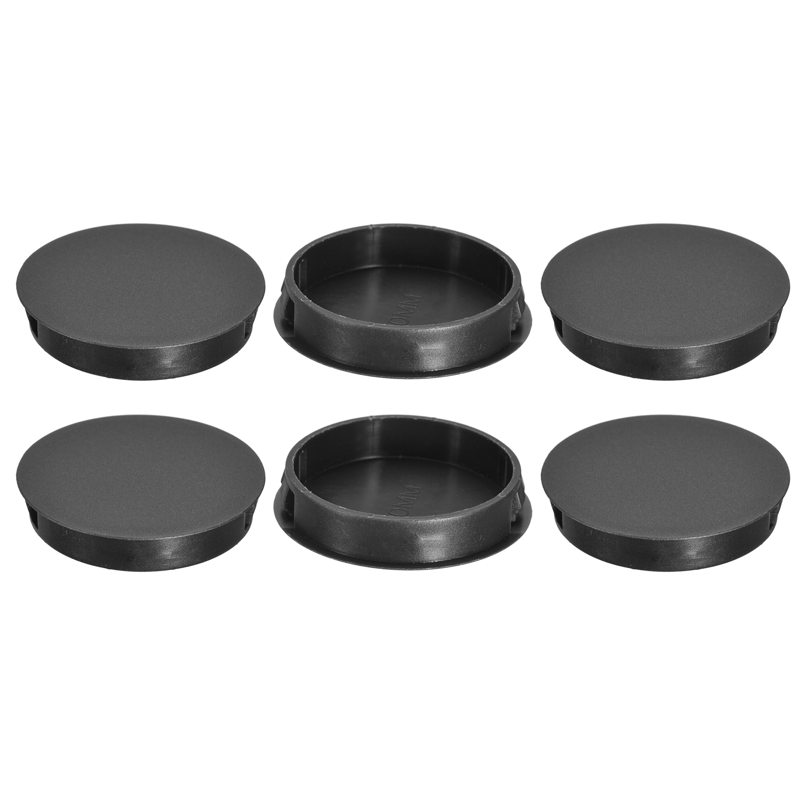 6Pack 50mm/1.97" Plastic Hole Plugs Panel Flush Type Knockout Locking ...