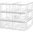 6Pack Acrylic Storage Drawers, Clear Stackable Storage Drawers, Acrylic ...