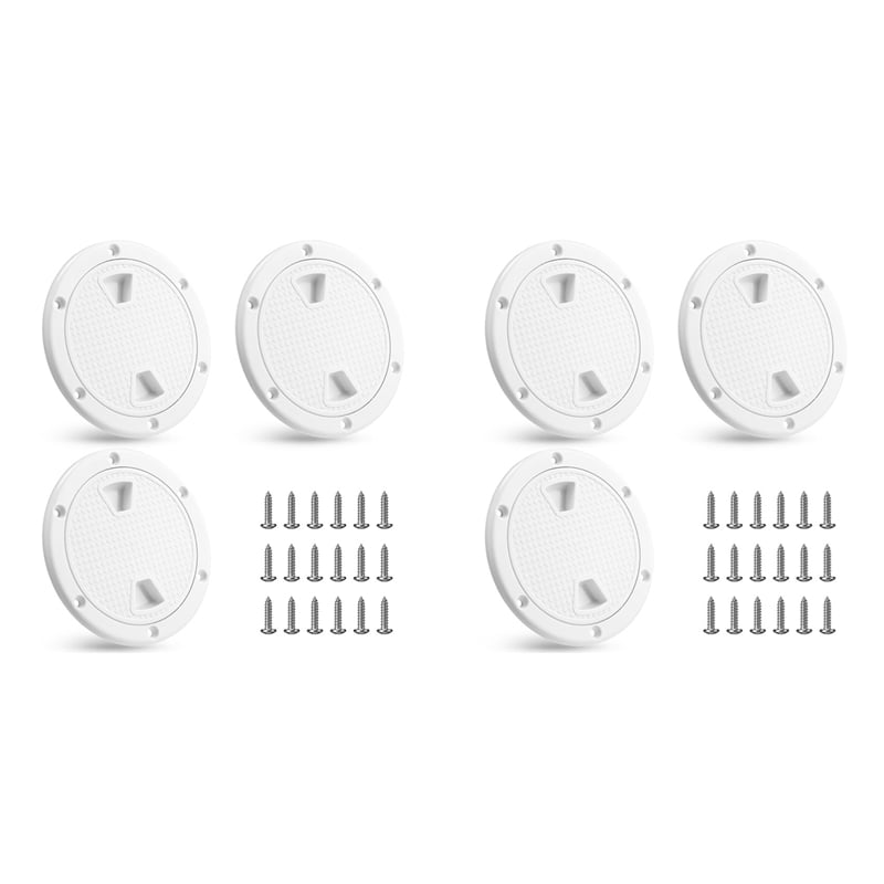 6Pack Boat Hatch White Circular Non Slip Inspection Hatch Boat ...