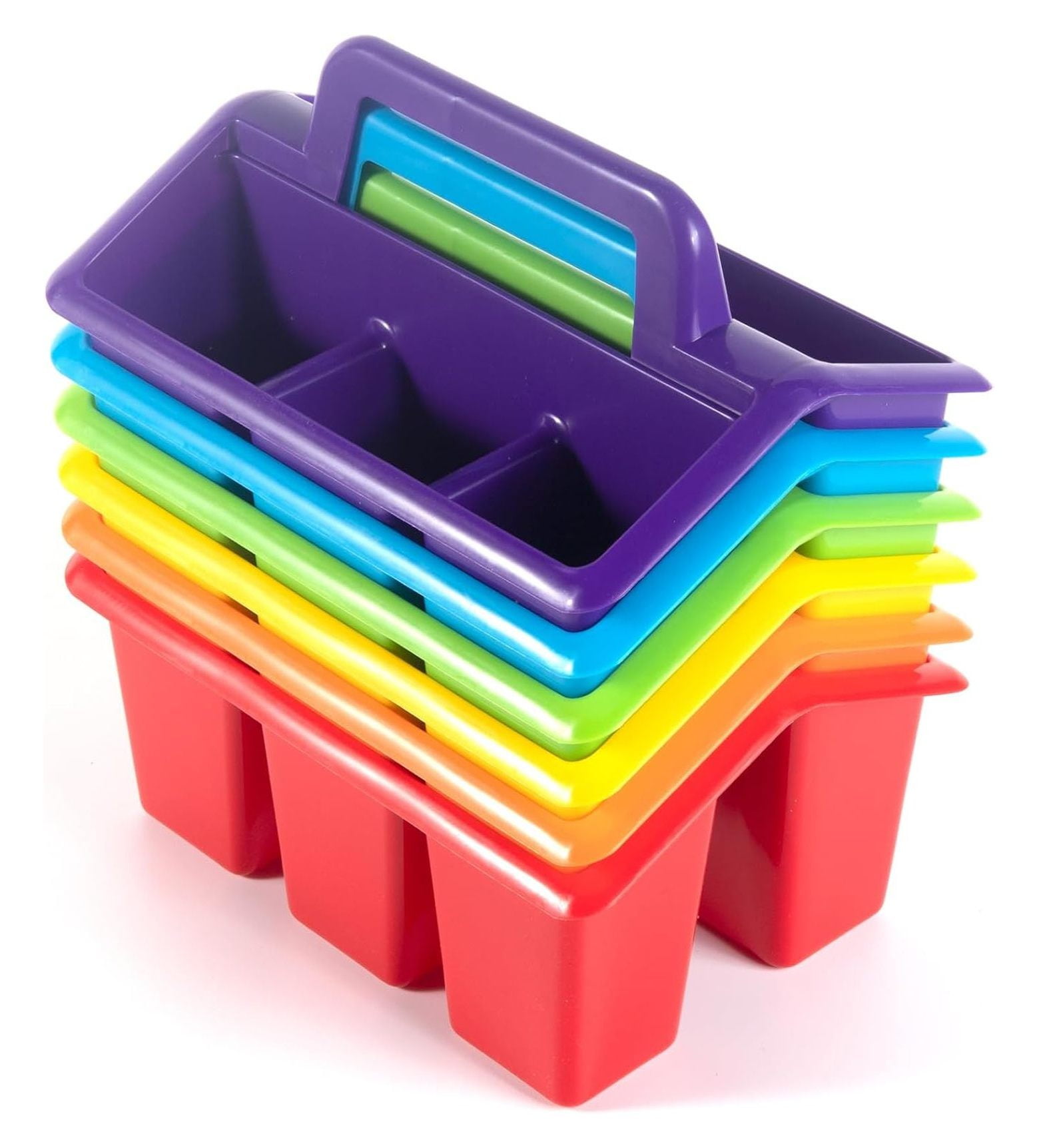 6Pack Classroom caddy, assorted color Pencil Holder for Classrooms, and ...