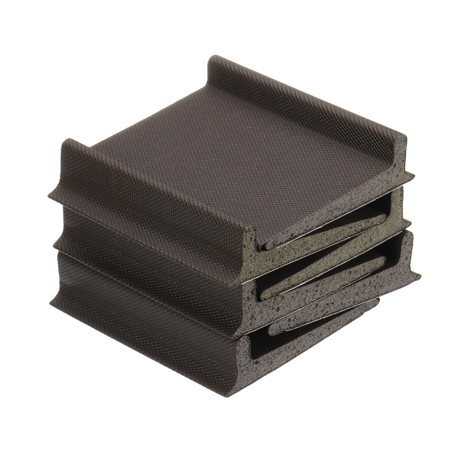 6Pack Door Corner Seals, Self-Adhesive Door Frame Seal (2"x1.8", Brown ...