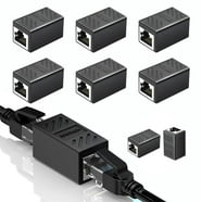 DB9 RS232 Female Port to RJ45 Female Connector Card DB9 Serial Port ...