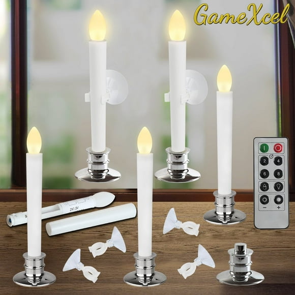 Window Candles With Timer