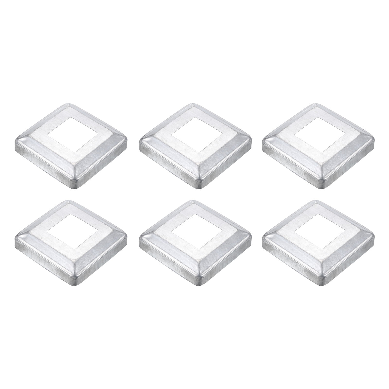 6Pack Post Base Cover, 3.25x3.25 Metal Integral Style Post Skirt Porch ...
