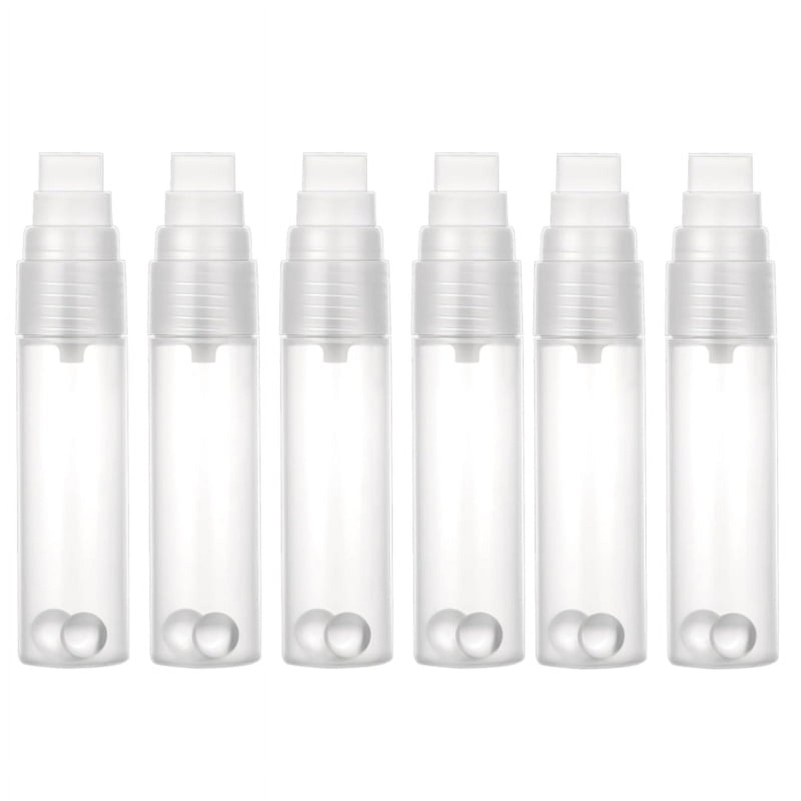 6Pack Refillable Paint Pens Empty Refillable Markers Flat Head Graffiti ...