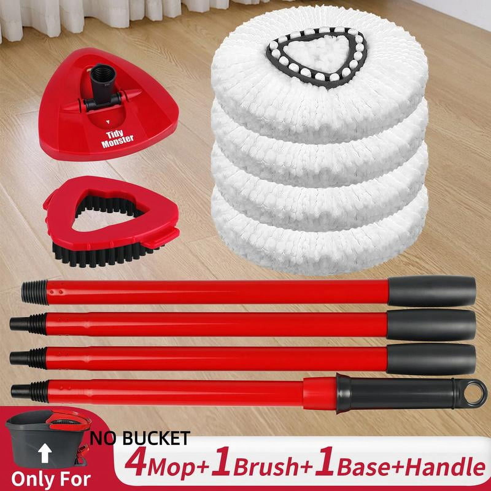 6Pack Spin Mop Replacement Head Compatible with O Cedar EasyWring 1 ...