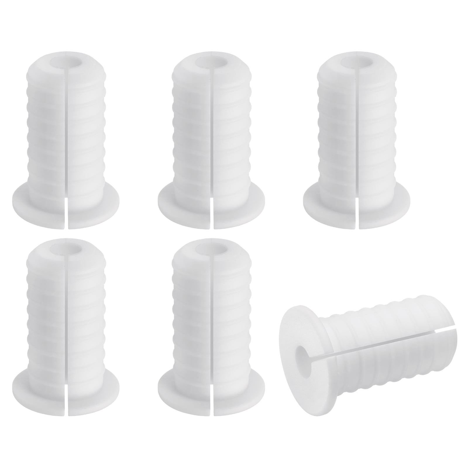 6Pack Wall Grommets, 19mm Silicone Cable Pass Through Bushing Grommets ...