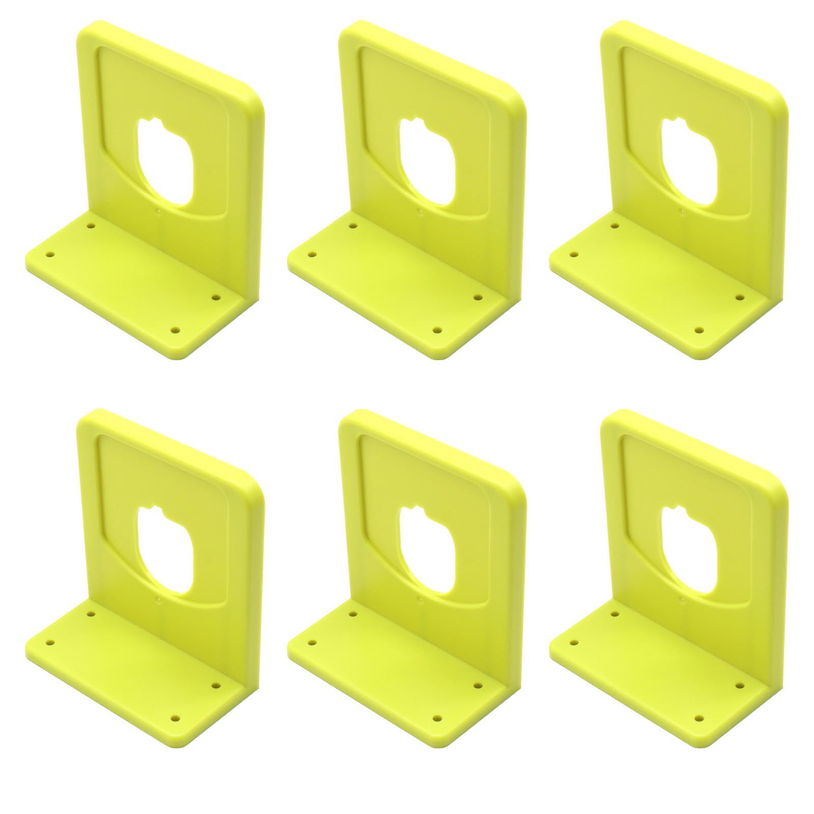 6Packs Battery Holder Compatible with Ryobi 18V Battery, Wall Mounted ...