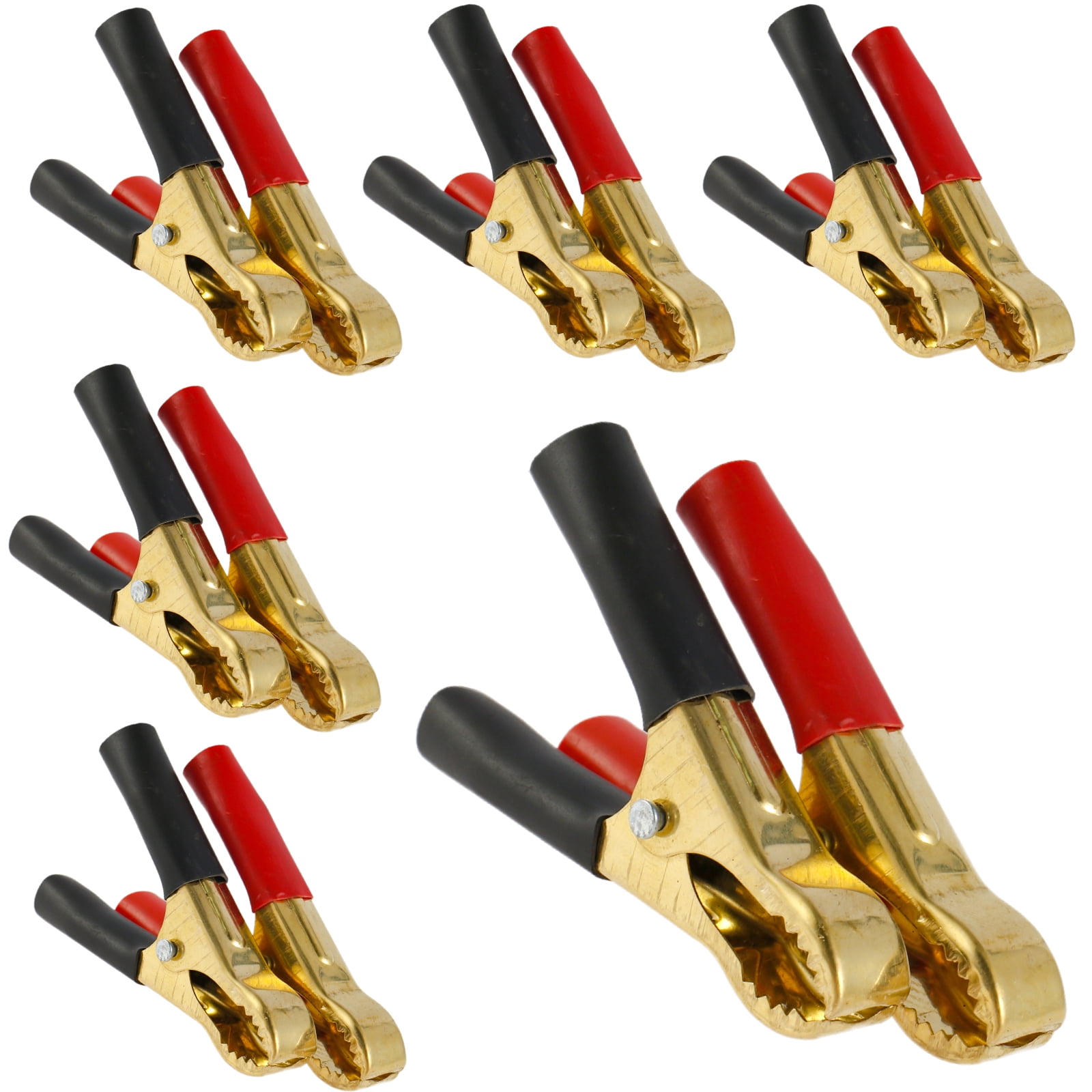 6Pairs/2Pairs Jumper Cable Clamps Lightweight Jumper Cable Ends Safe ...