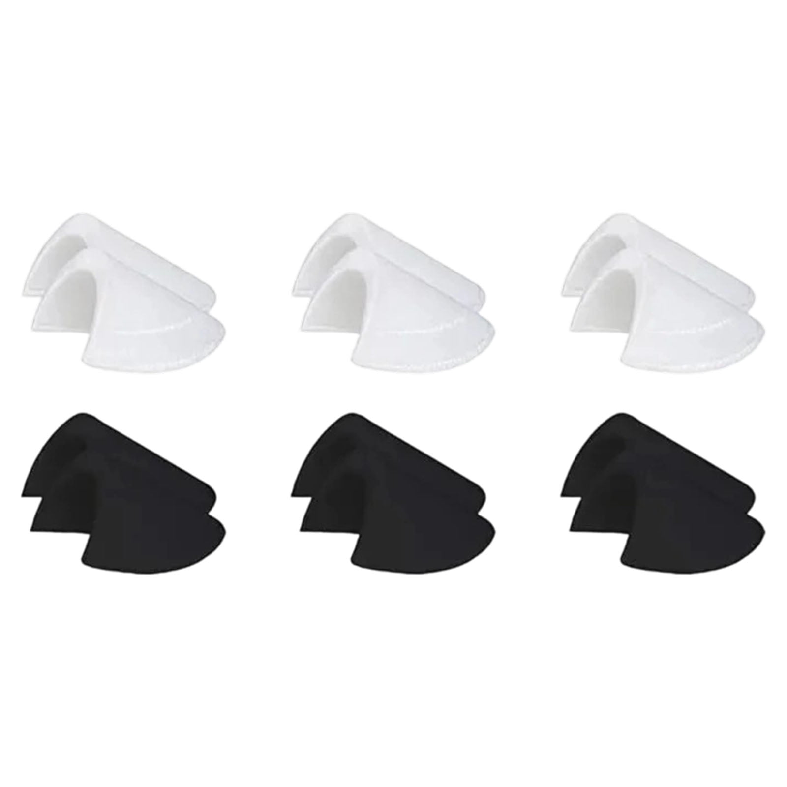 6Pairs Removable Clothing Set-in Shoulder Pad Sponge Padding for Women ...