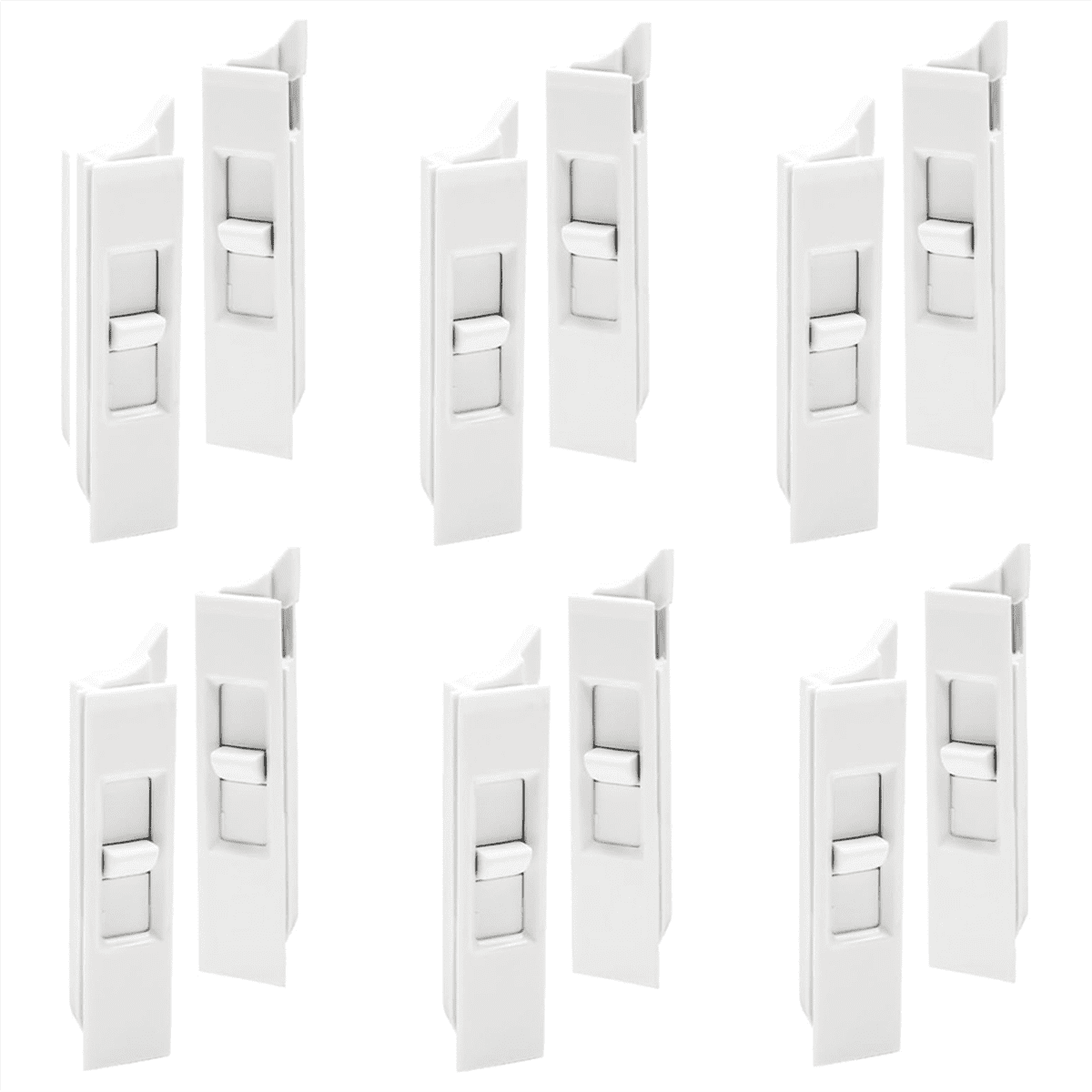 6Pairs Tilt Latch,Plastic Construction Window Tilt Latch Replacement ...