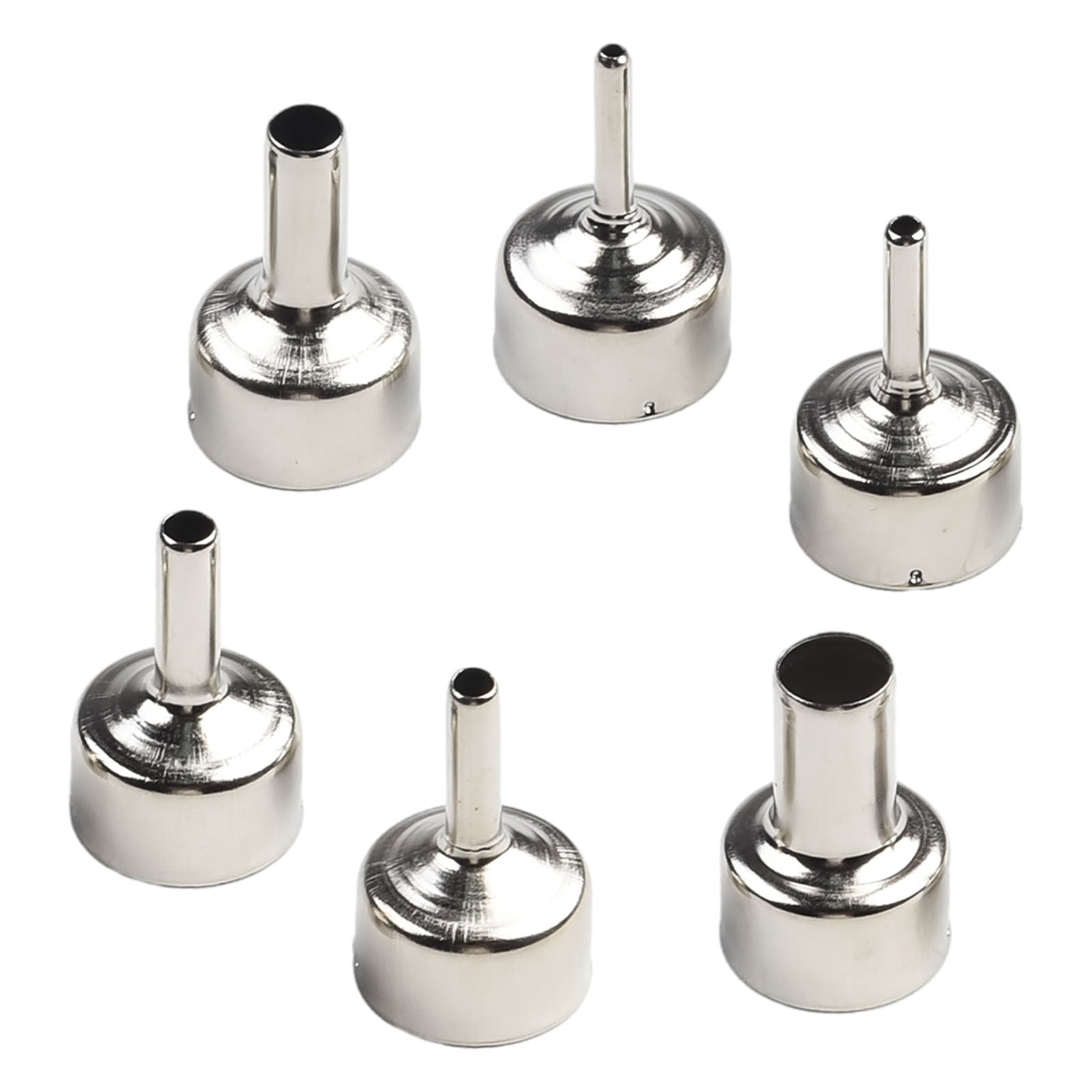 6Pc 22Mm Nozzles for 858D+ 8586 Soldering Welding Hot Air Station ...