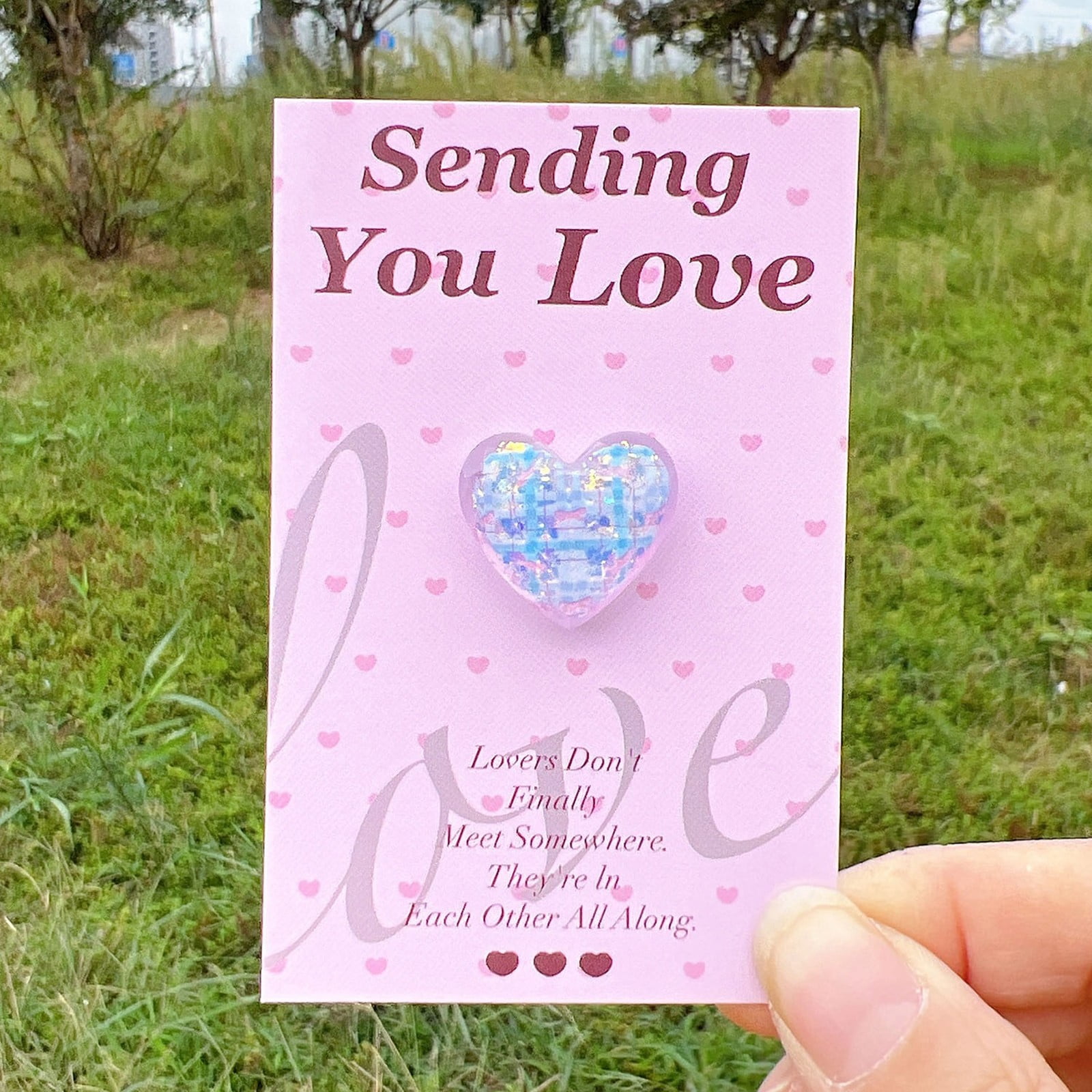 6Pc Diy Pocket Card Decoration Gift Set, Cross-Border Valentines Day ...