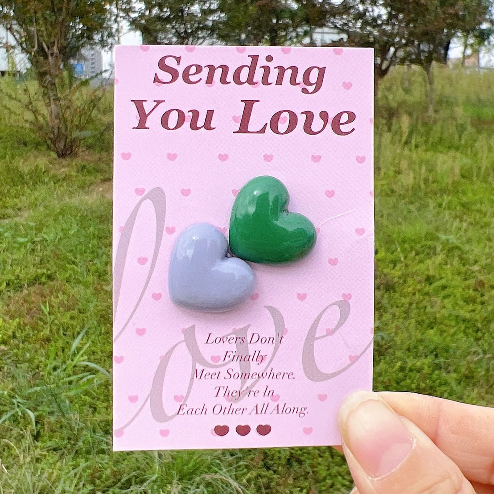 6Pc Diy Pocket Card Decoration Gift Set, Valentine's Day Hug Card Love ...