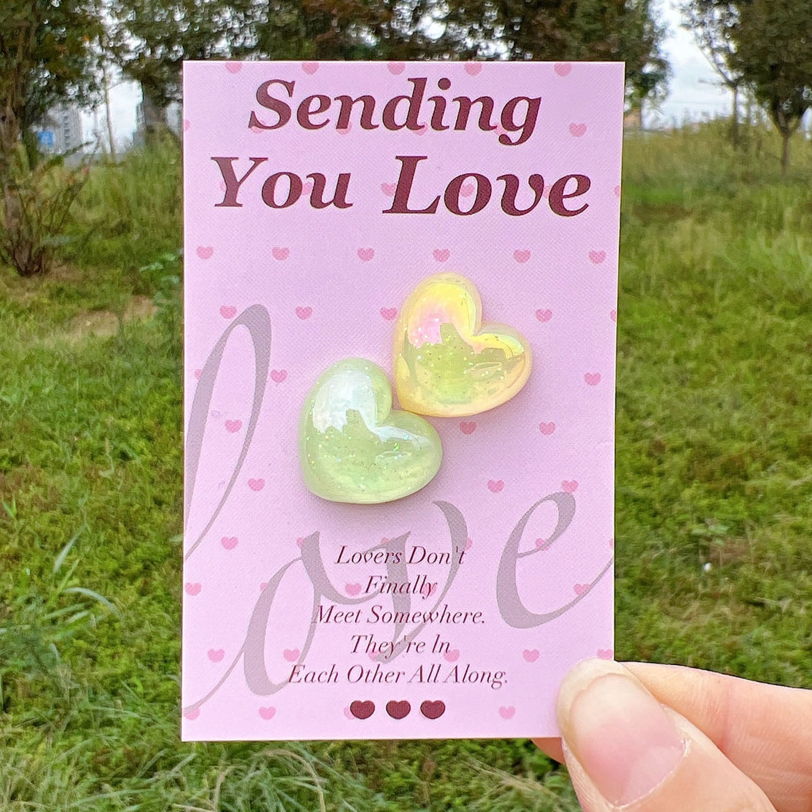 6Pc Diy Pocket Card Decoration Gift Set, Valentines Day Party Supplies ...