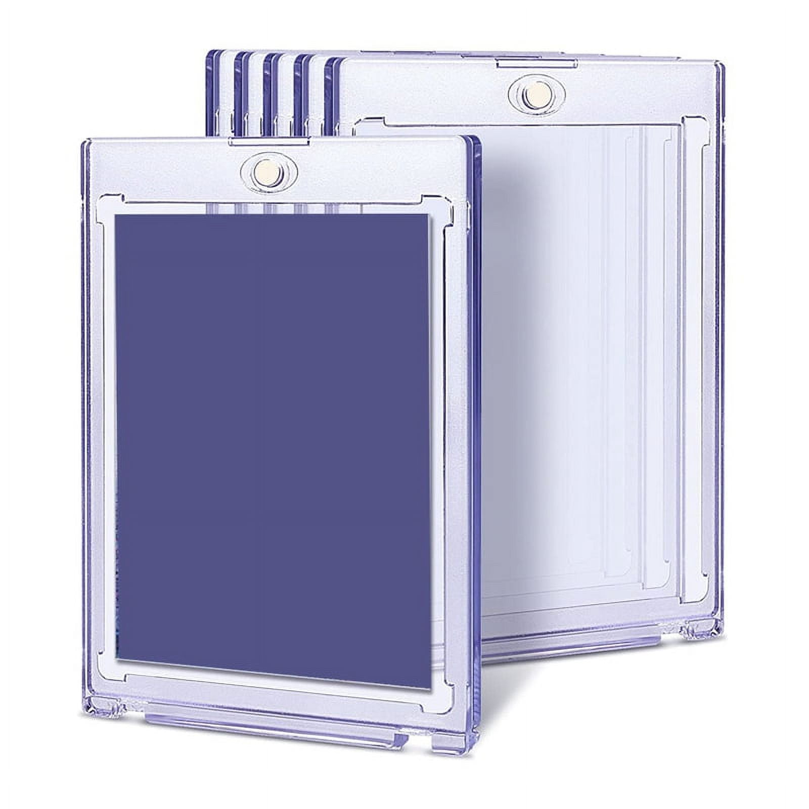 6Pc Magnetic Card Holder Case for Trading Card - 35Pt Magnet Top ...