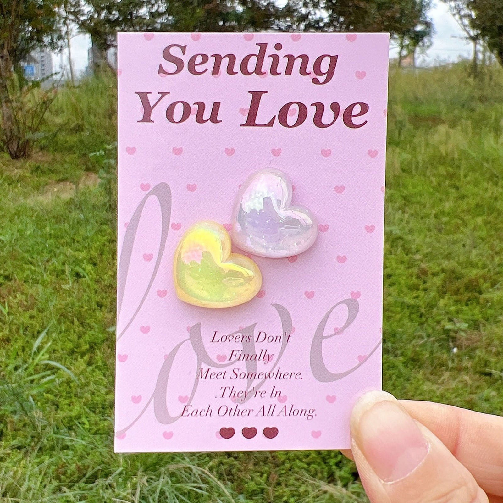 6Pc Valentine's Day Pocket Card Decoration Gift Set, Diy Love Hug Card ...