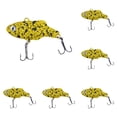 6Pcs 1.4 Inch Simulated Fishing Bait Lifelike Fishing Bait - Realistic ...