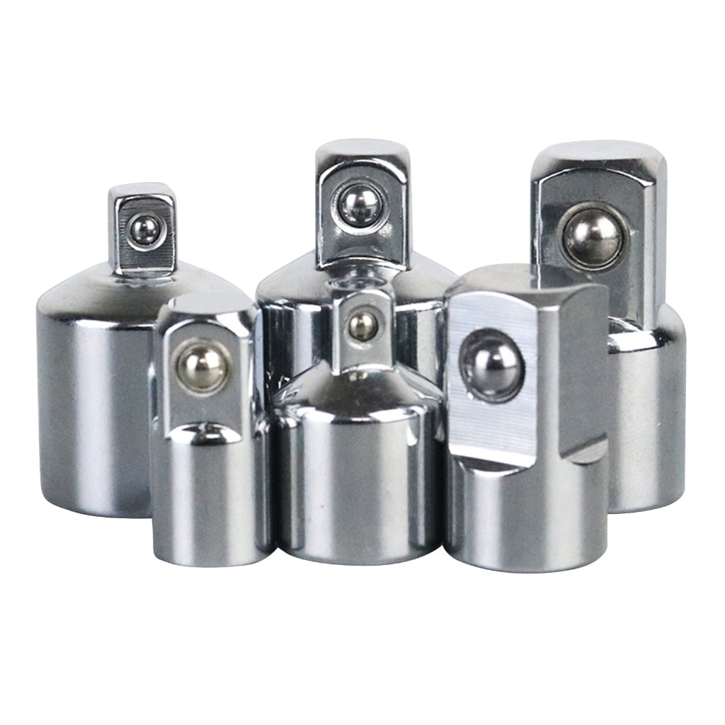 6Pcs 1/4in 3/8in 1/2inch Drives Ratchet Socket Adapter Converters ...