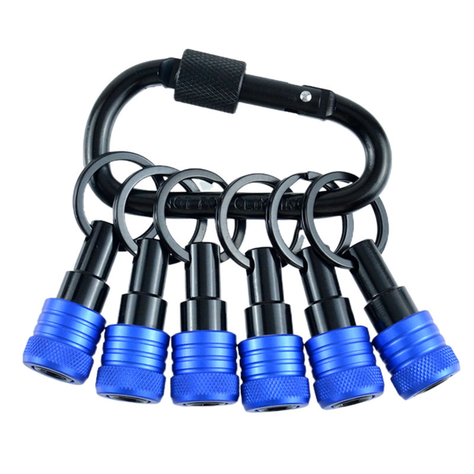6Pcs 1/4inch Hexagon Shank Aluminum Screwdriver Bit Holder Extension ...