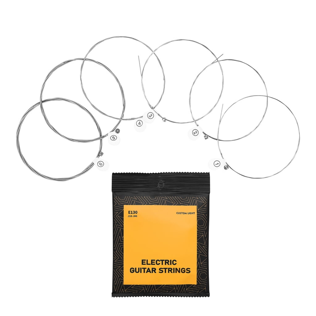 6Pcs 10-46 Electric Guitar Strings Perfect Intonation 6-String Guitar ...