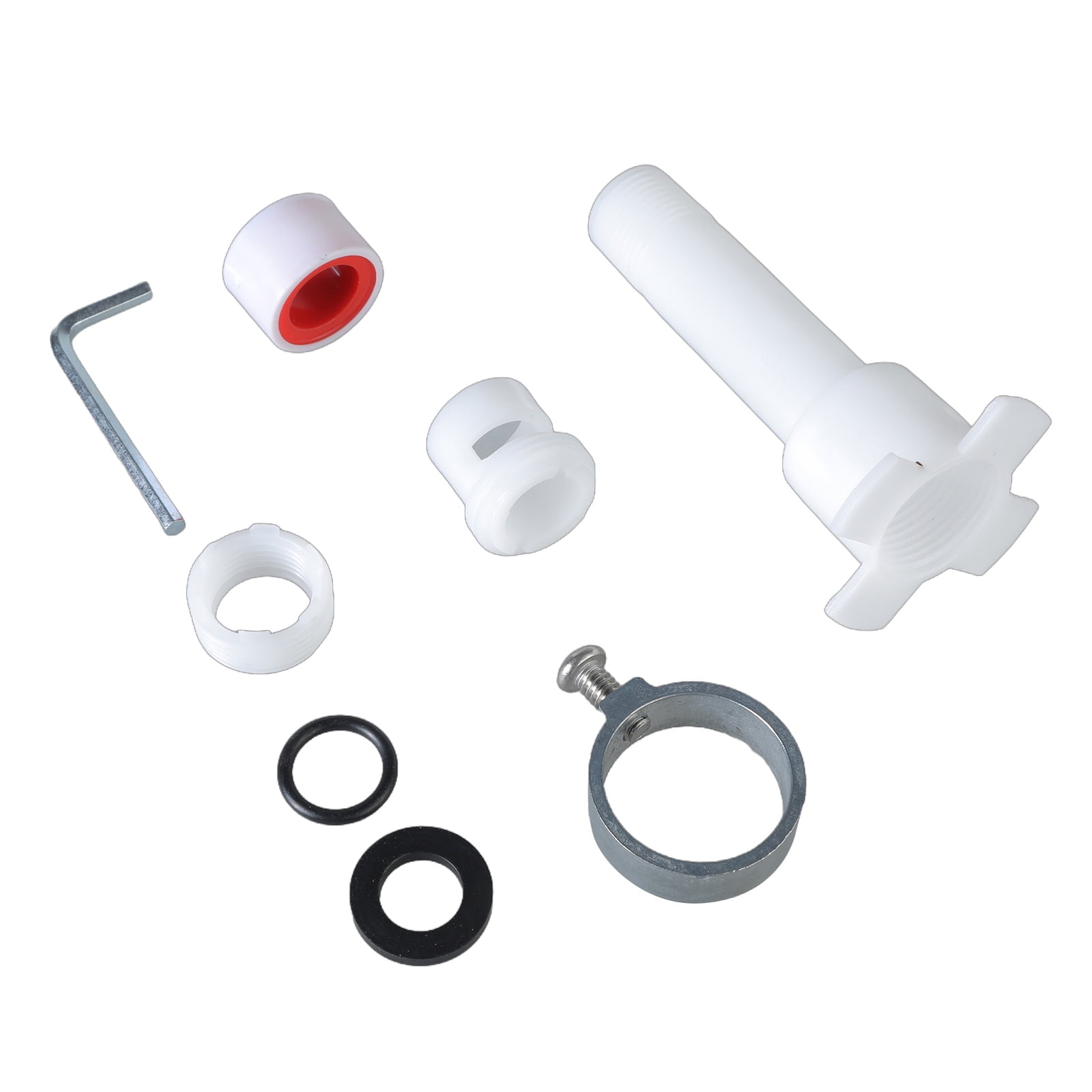 6Pcs 12mm Plastic Hose Joints L Shape 90 Degree Elbow Bend Water Pipe ...