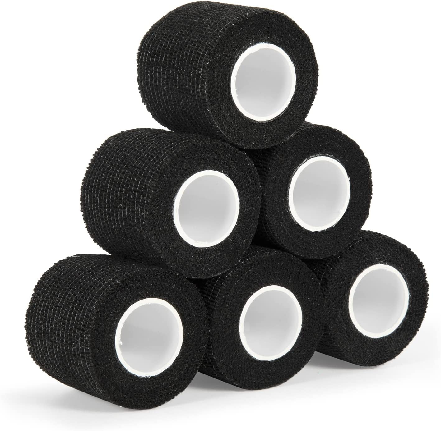 6Pcs 2”x 5 Yard Self Adhesive Bandage Wrap Breathable Self Adherent ...