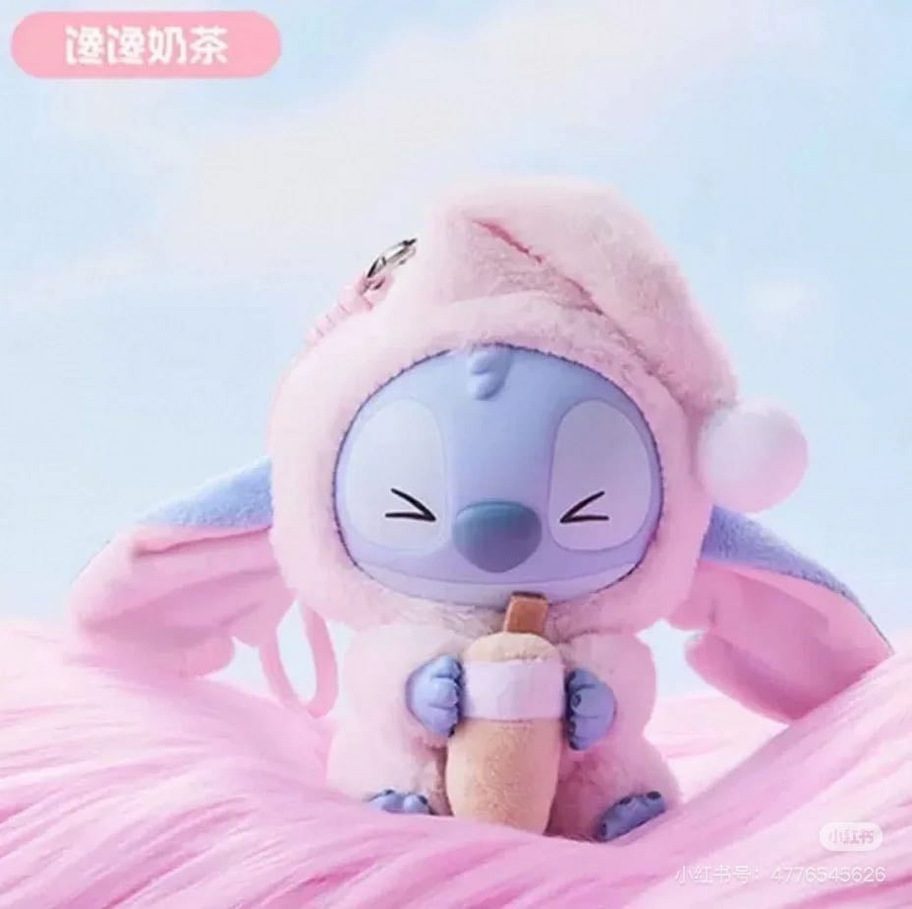 6Pcs 2025 Stitch Eat Something Before Sleep Series Plush Blind Box - 7 ...