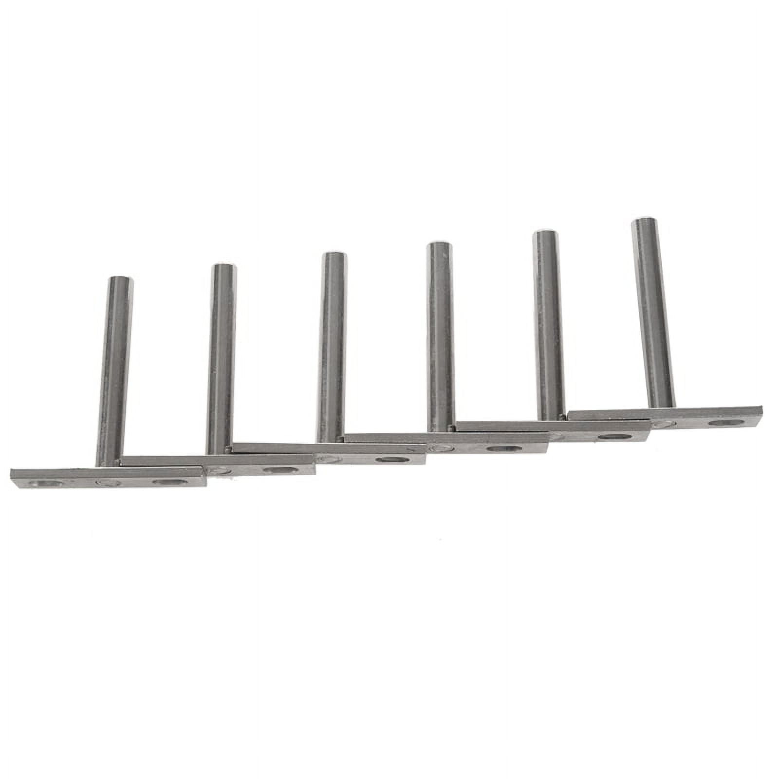 6Pcs 3-Inch Floating Shelf Brackets, Hidden Shelves Supports, Wall ...