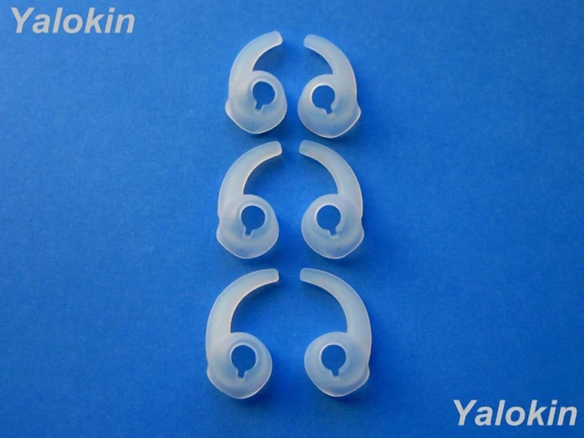 6Pcs: 3 Pairs S/M/L (L+R) Ear Stabilizers Wing Fin Eartips For In Ear ...