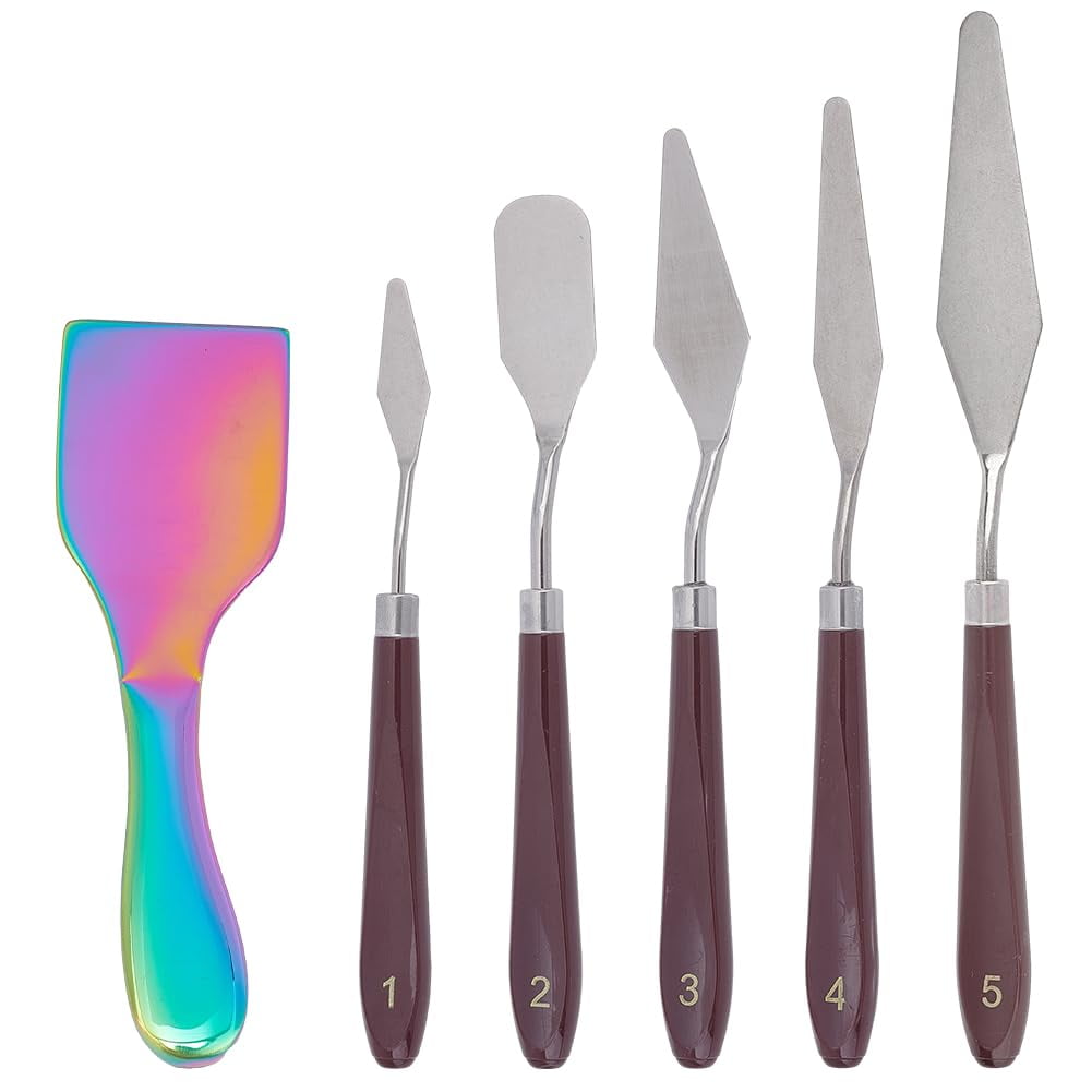 6Pcs 3D Printer Scrapers 3D Printer Removal Tool Kit Rainbow Color ...
