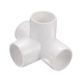 6Pcs 4-Way PVC Pipe Fitting, 1/2" SCH40 PVC Connector for DIY Projects ...