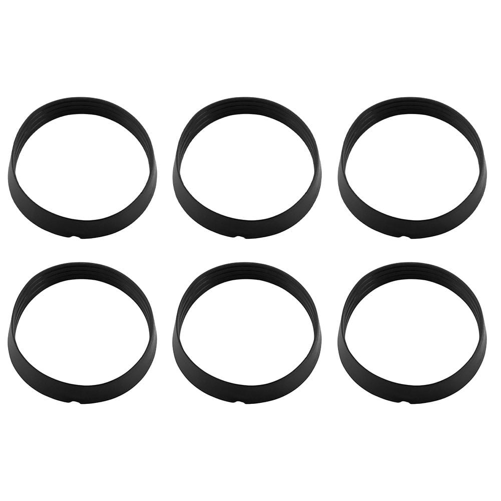 6PCS 40mm Rubber Washers for Plumbing Sink Pipe Fittings and Waste ...