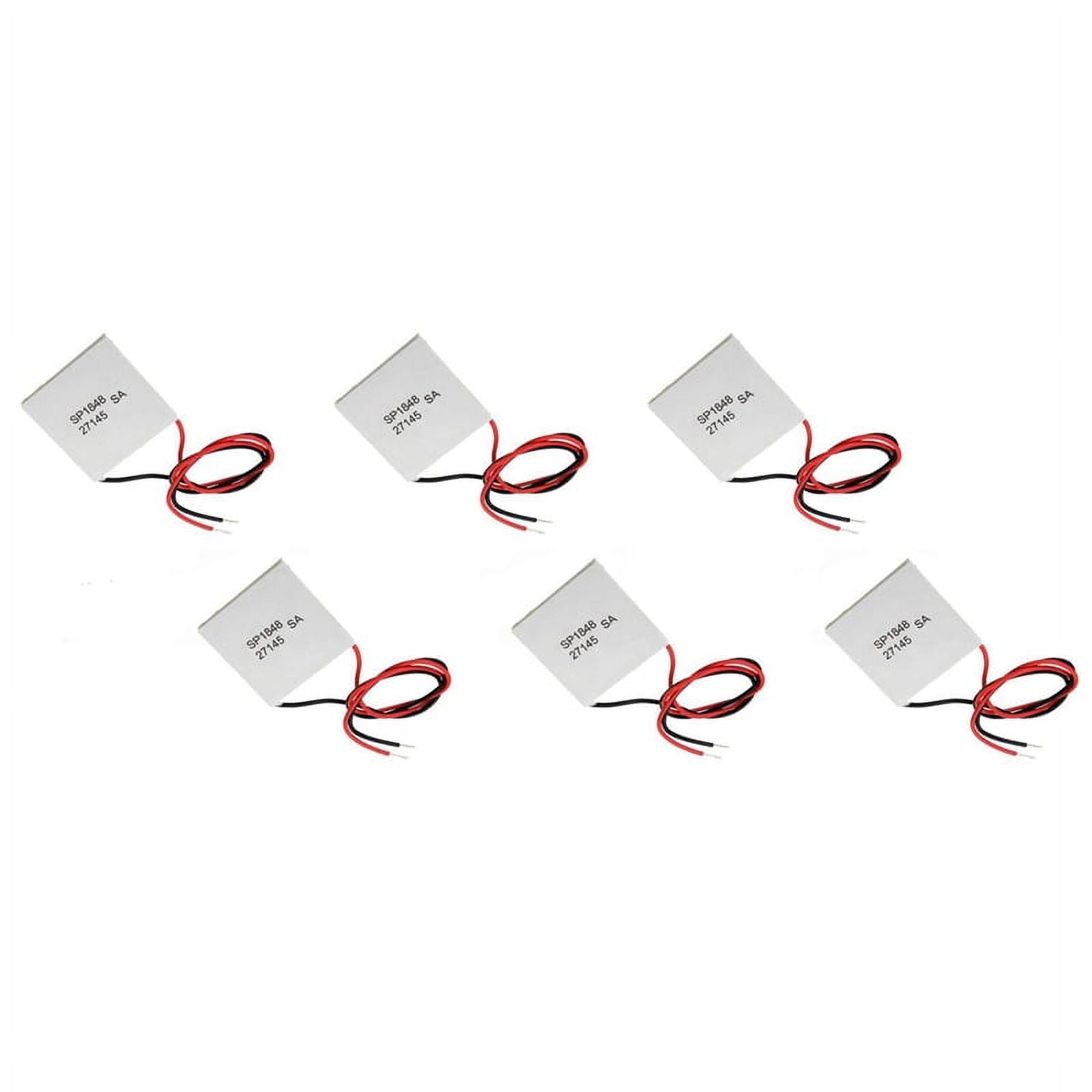 6Pcs 40X40mm Thermoelectric Power Generator SP1848-27145 Peltier TEG ...