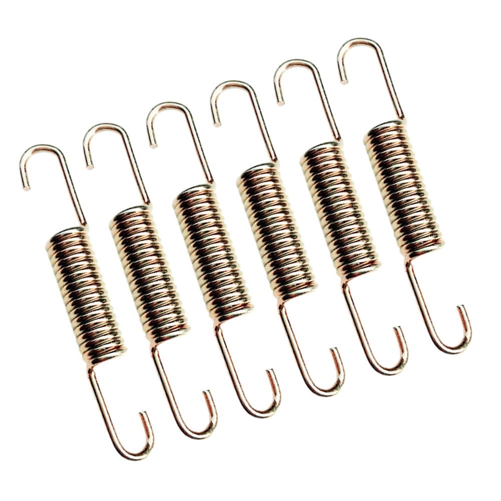 6Pcs 9.5cm Electric Vehicle Motorcycle Extension Tension Spring Steel ...