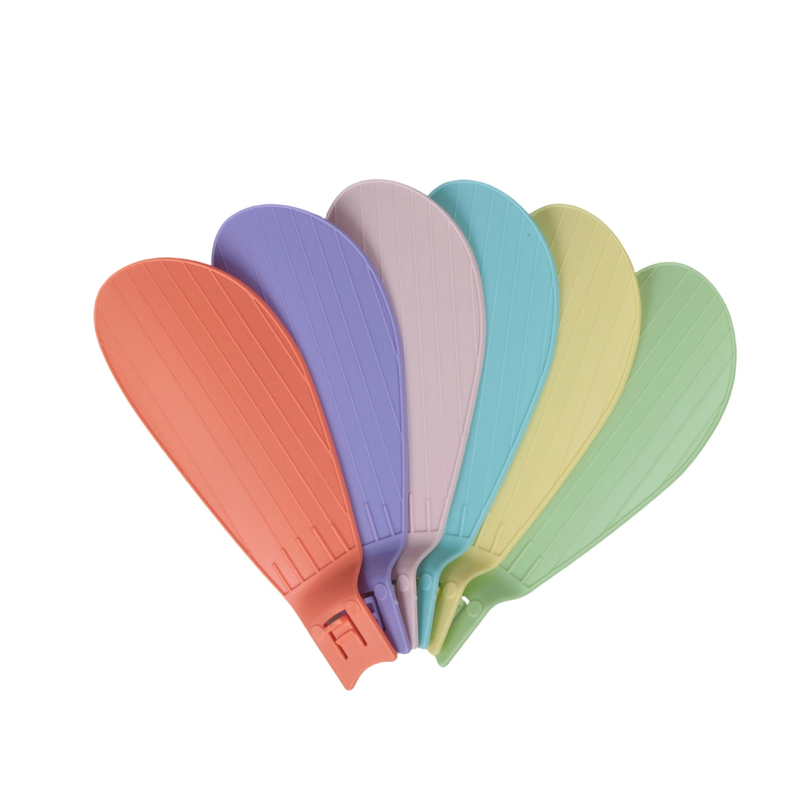 6Pcs ABS Fan Blades For 30W E27 Fan Light Replacement Small Ceiling ...