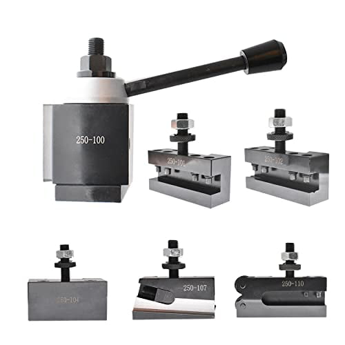 6Pcs AXA 250-100 High Accuracy Piston Type Quick Change Lathe Holder ...