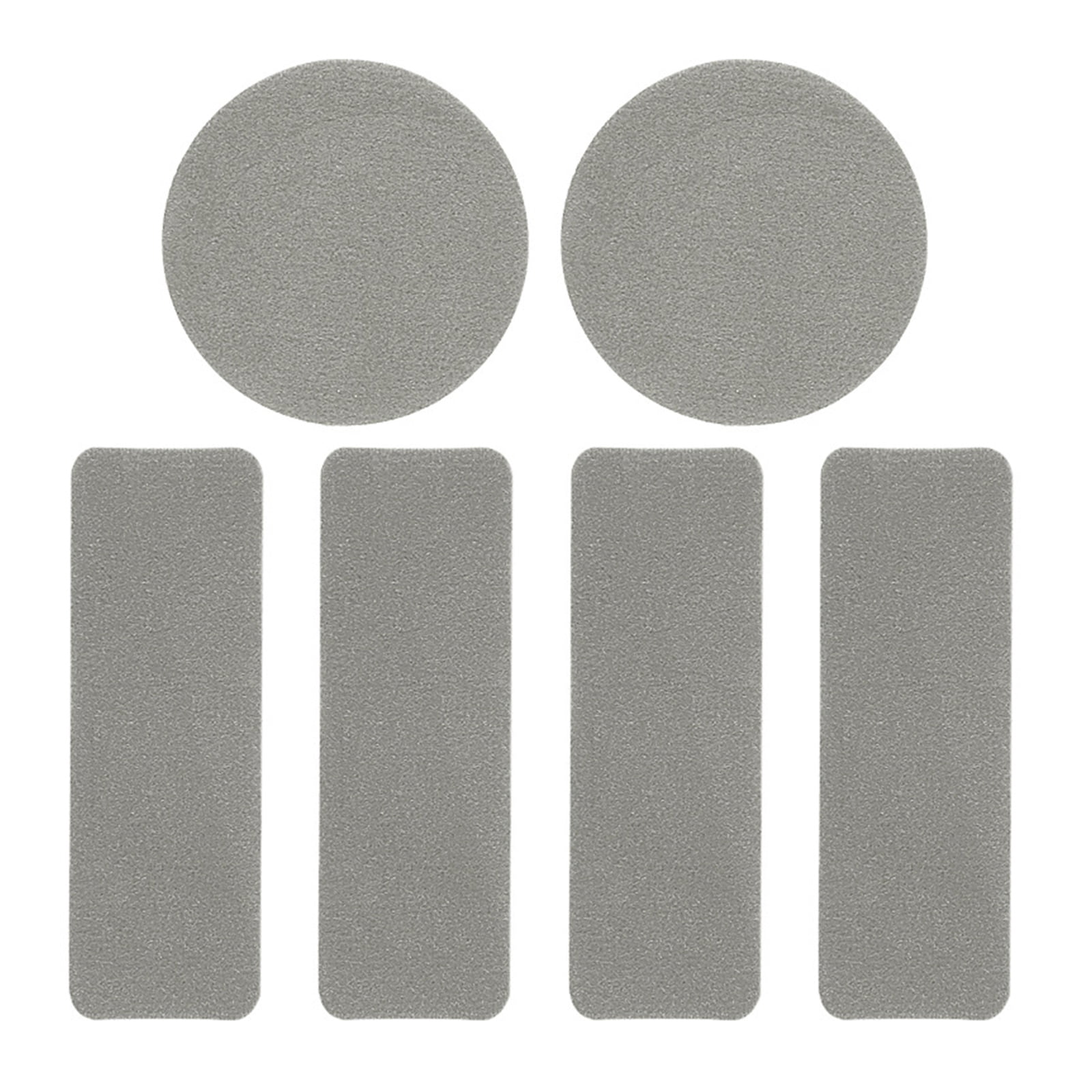 6Pcs Adhesive Sneaker Repair Patches Square Round Shoe Hole Prevention ...