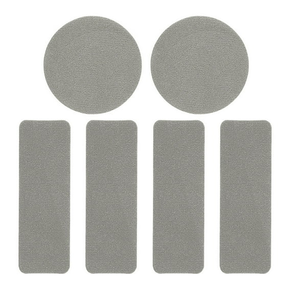 6Pcs Adhesive Sneaker Repair Patches Square Round Shoe Hole Prevention ...