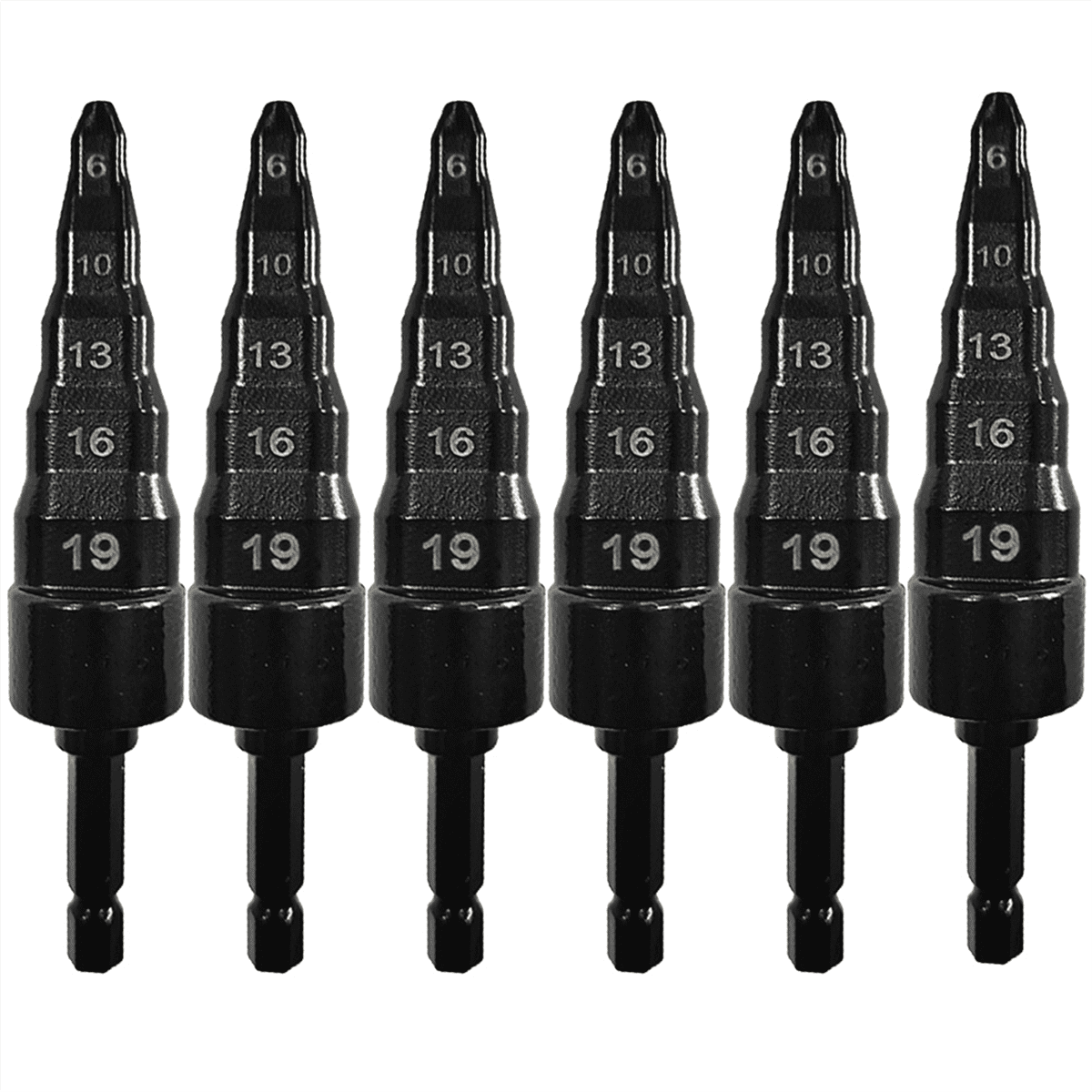 6Pcs Air Conditioner Copper Pipe Expander Swaging Drill Bit Swage Tube ...