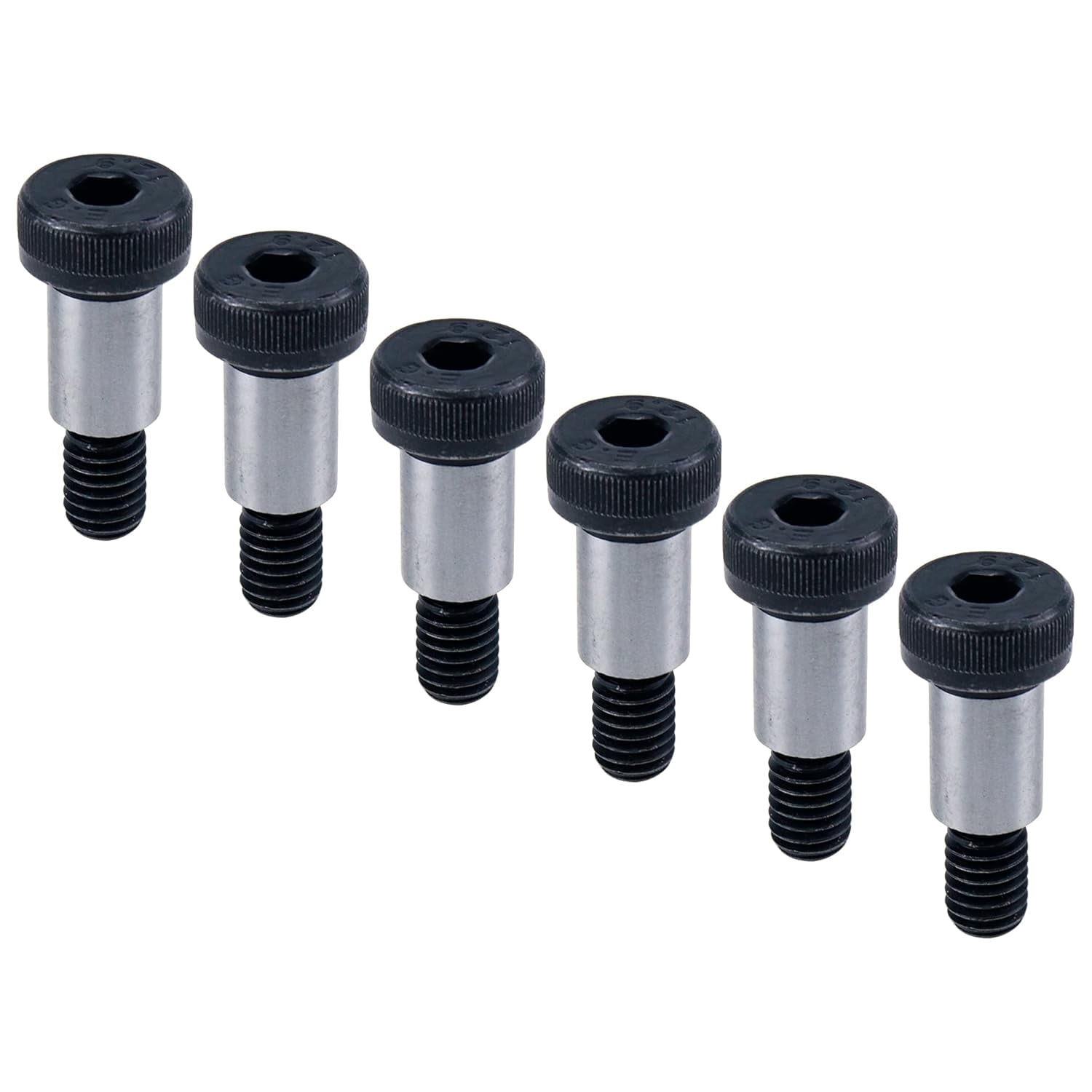 6Pcs Alloy Steel Hexagon Socket Head Shoulder Screw Bolt 1/2" Shoulder ...