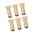 6Pcs Aluminum Alloys Bed Frame Legs Adjustable Height Furnitures Feet ...